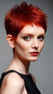 21 Rock Red: Bold & Beautiful Short Red Hairstyles for 2025